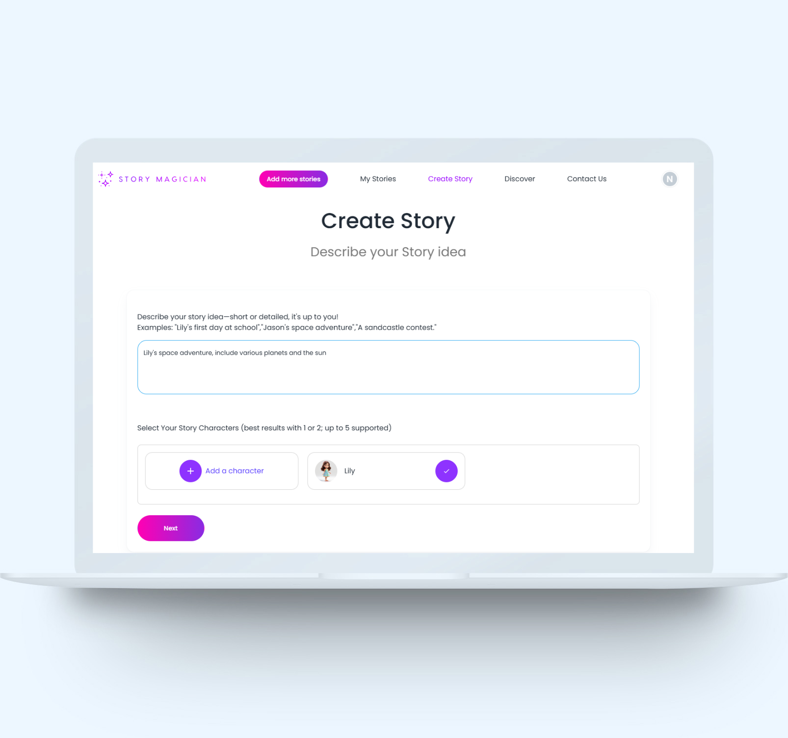 Create personalized children storybooks - StoryMagician.ai